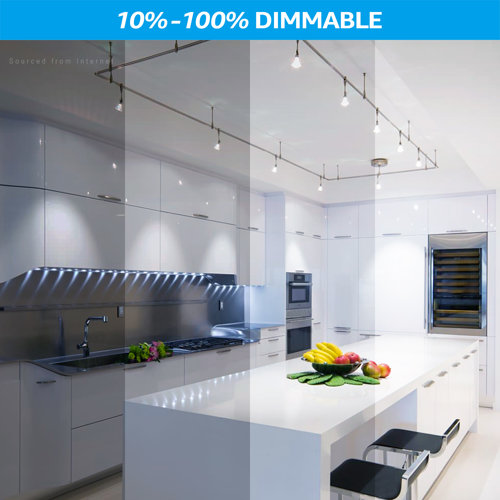 TORCHSTAR 5 Watt (50 Watt Equivalent), MR16 LED, Dimmable Light Bulb, GU10/Bi-pin Base & Reviews ...